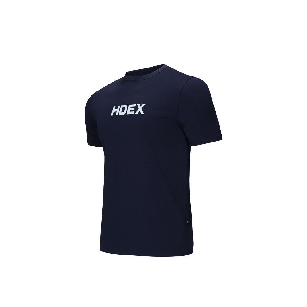 Main Logo Air Muscle Fit 短袖合身運動上衣 深藍色 – HDEX TAIWAN
