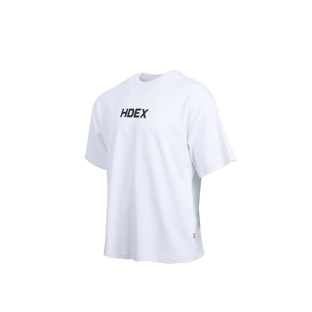Main Logo Over Fit 簡約短袖運動上衣 白色 – HDEX TAIWAN